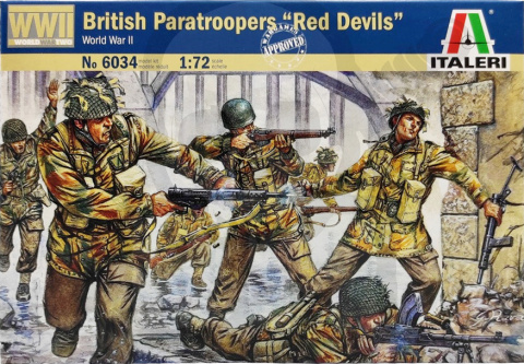 Battle-Models > 1:72 WW2 British Paratroopers Red Devils